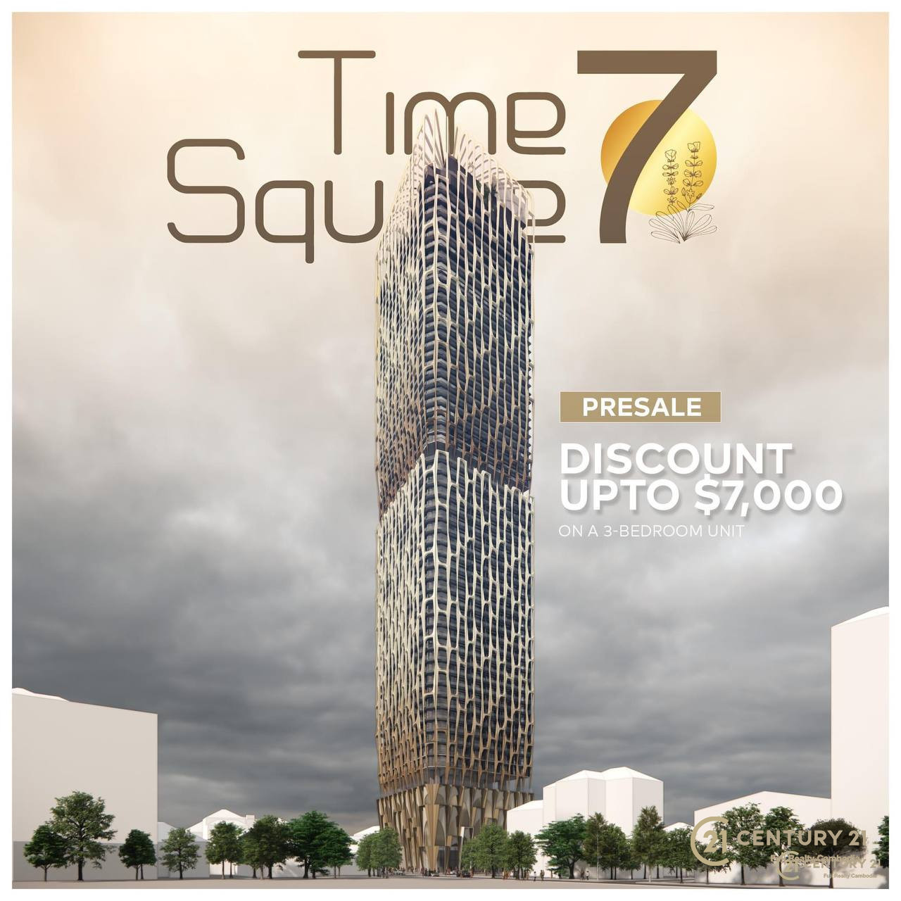 2Bedrooms, Time Square 7 for Sale - Fuji Realty Cambodia